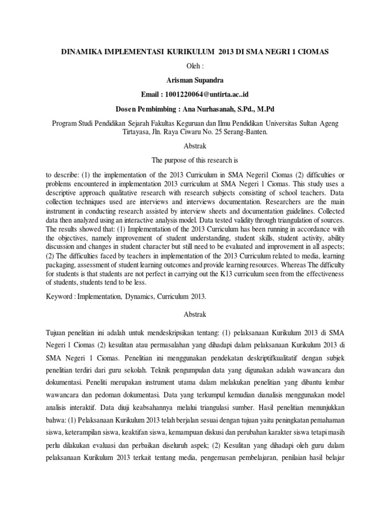 Kajian Kurikulum Dan Buku Teks | PDF | Curriculum | Scientific Method