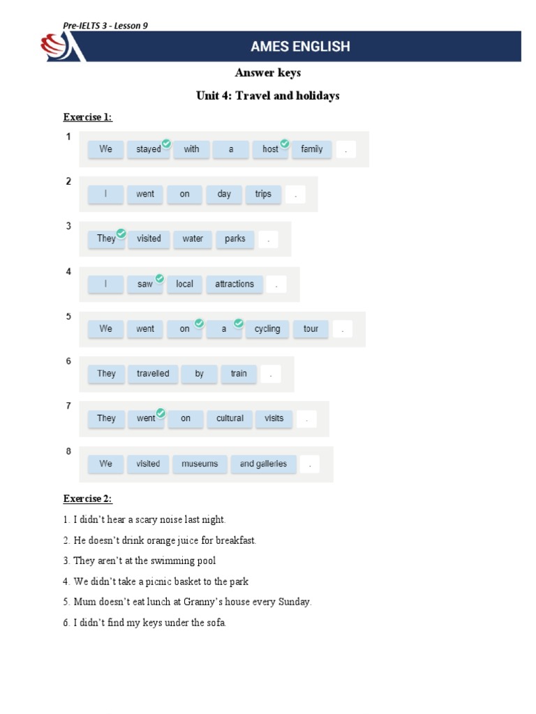 Key Worksheet Unit 4 L9 | PDF