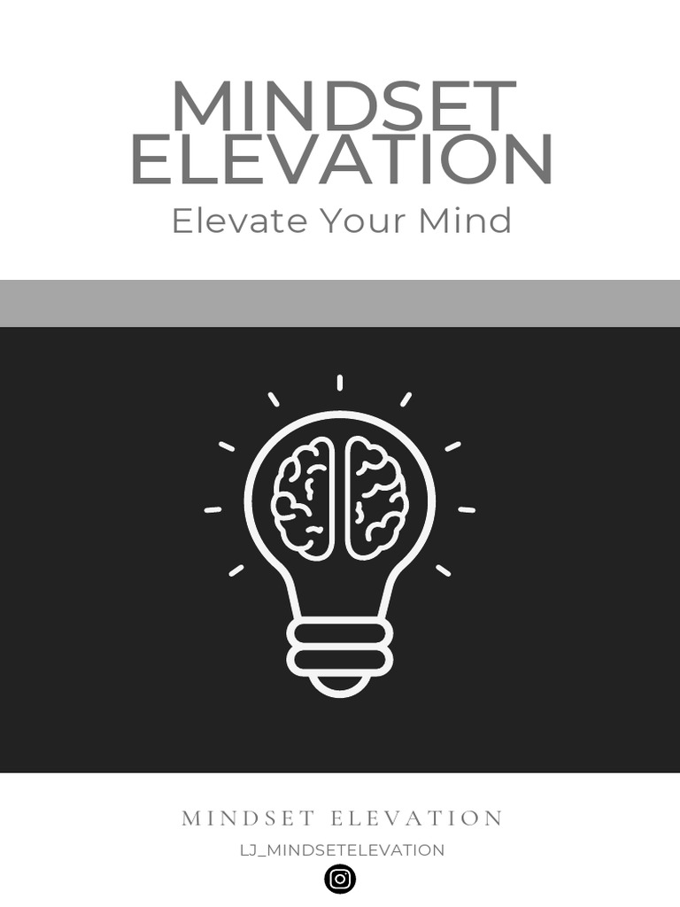 Mindset Elevation E-Book | PDF | Mindset | Thought