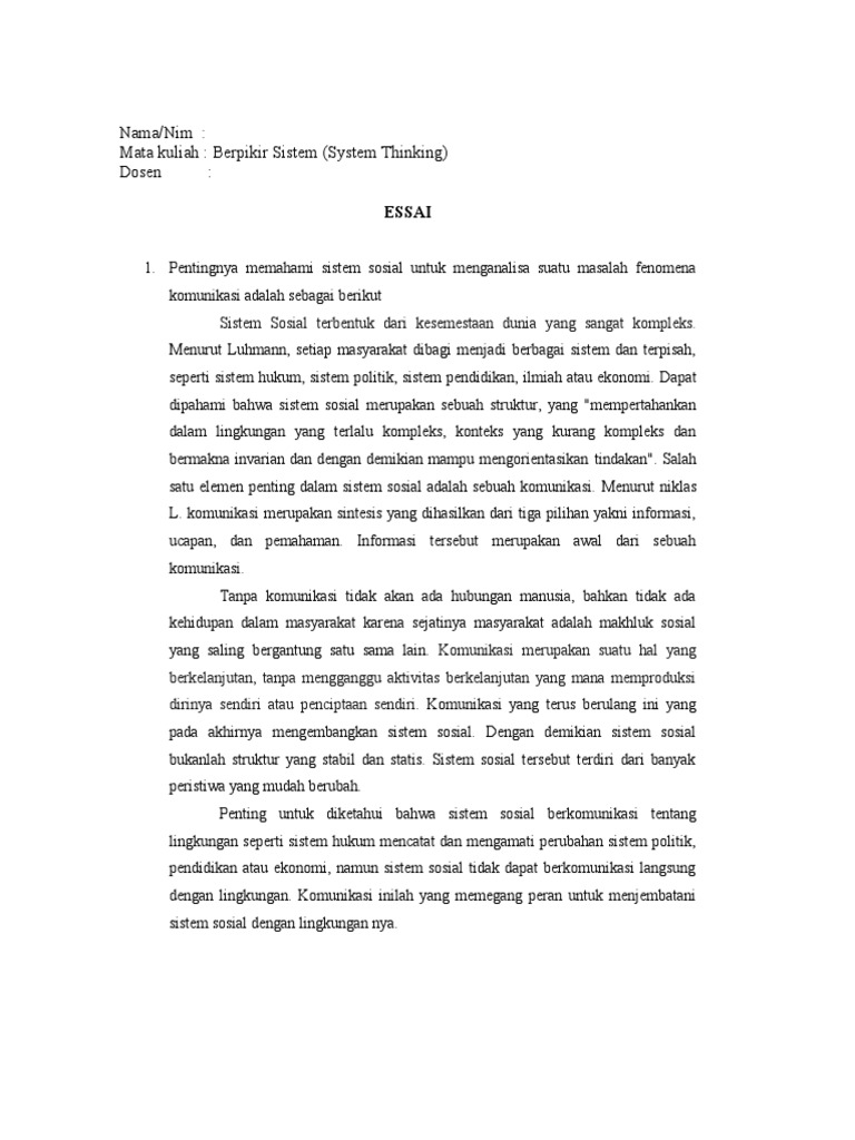 Essai | PDF