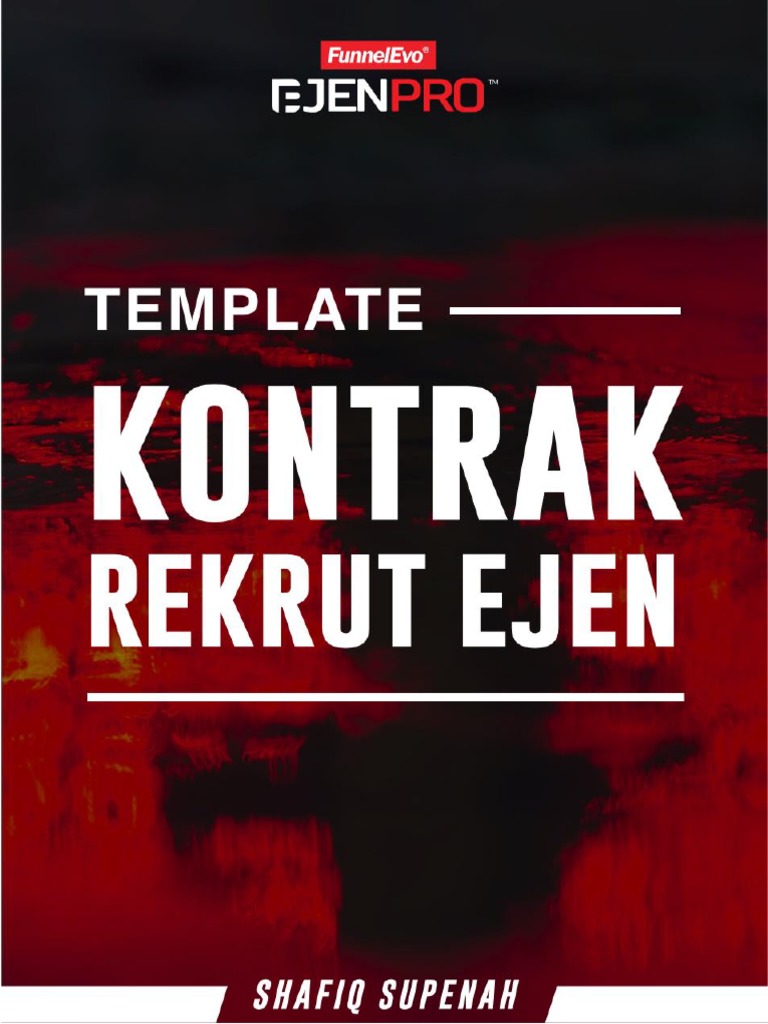 Template Kontrak Rekrut Ejen | PDF