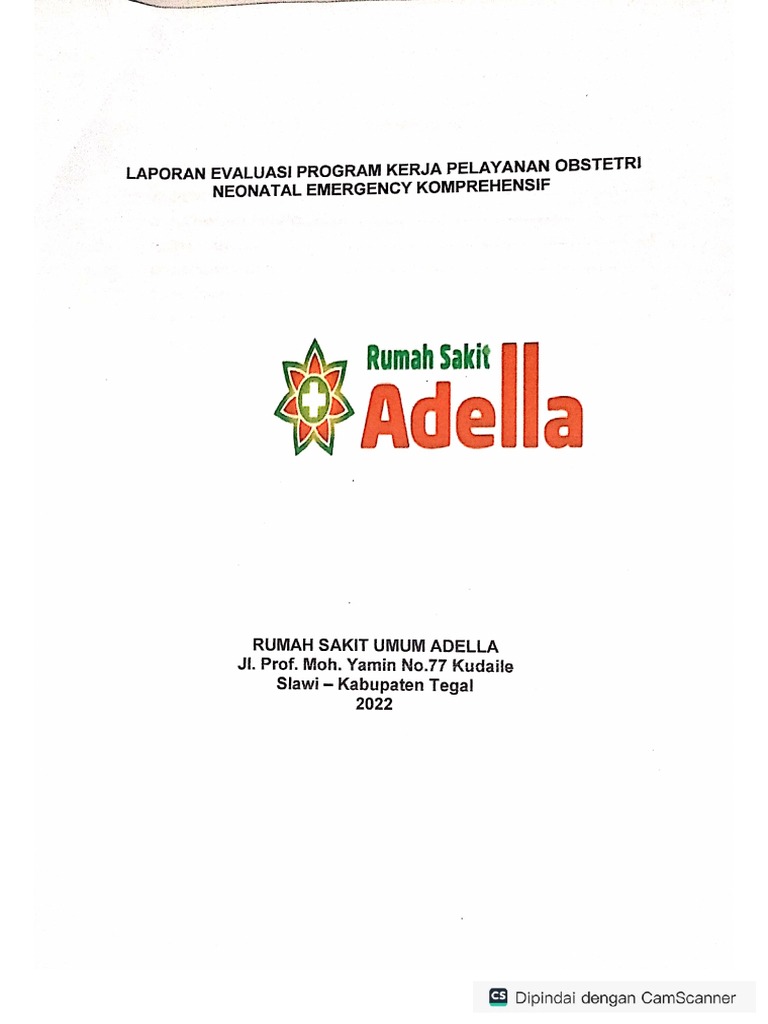 Laporan Evaluasi Program Ponek Des-Feb | PDF