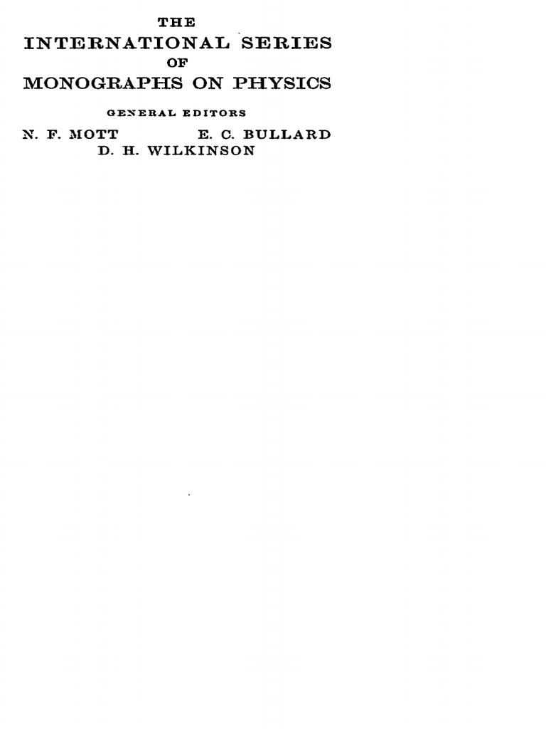 Dynamical Theory of Crystal Lattices (The International Series of ...