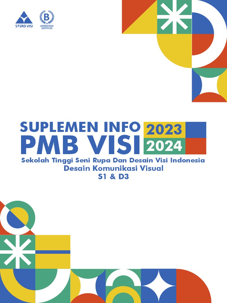 Panduan PMB STSRD Visi 2023/2024 | PDF | Karier & Perkembangan