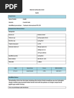 MSDS Aquadest | PDF