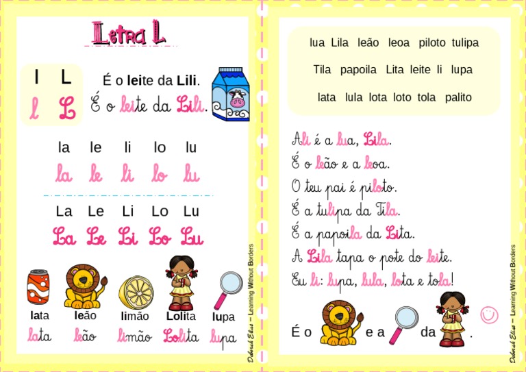 Letra L Cartaz | PDF