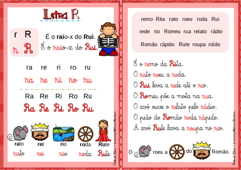Letra R Cartaz | PDF