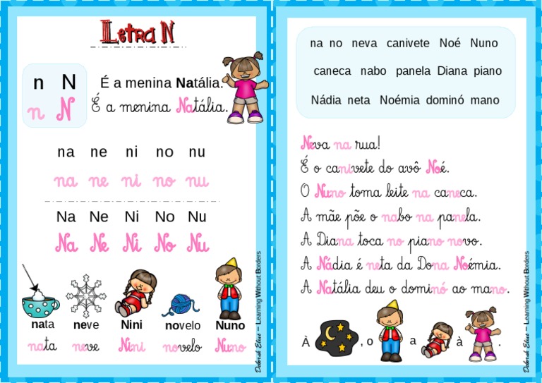 Letra N Cartaz | PDF