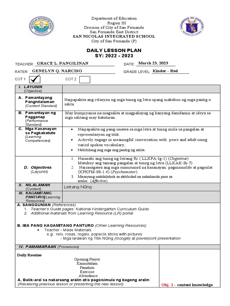 Cot 1 | PDF