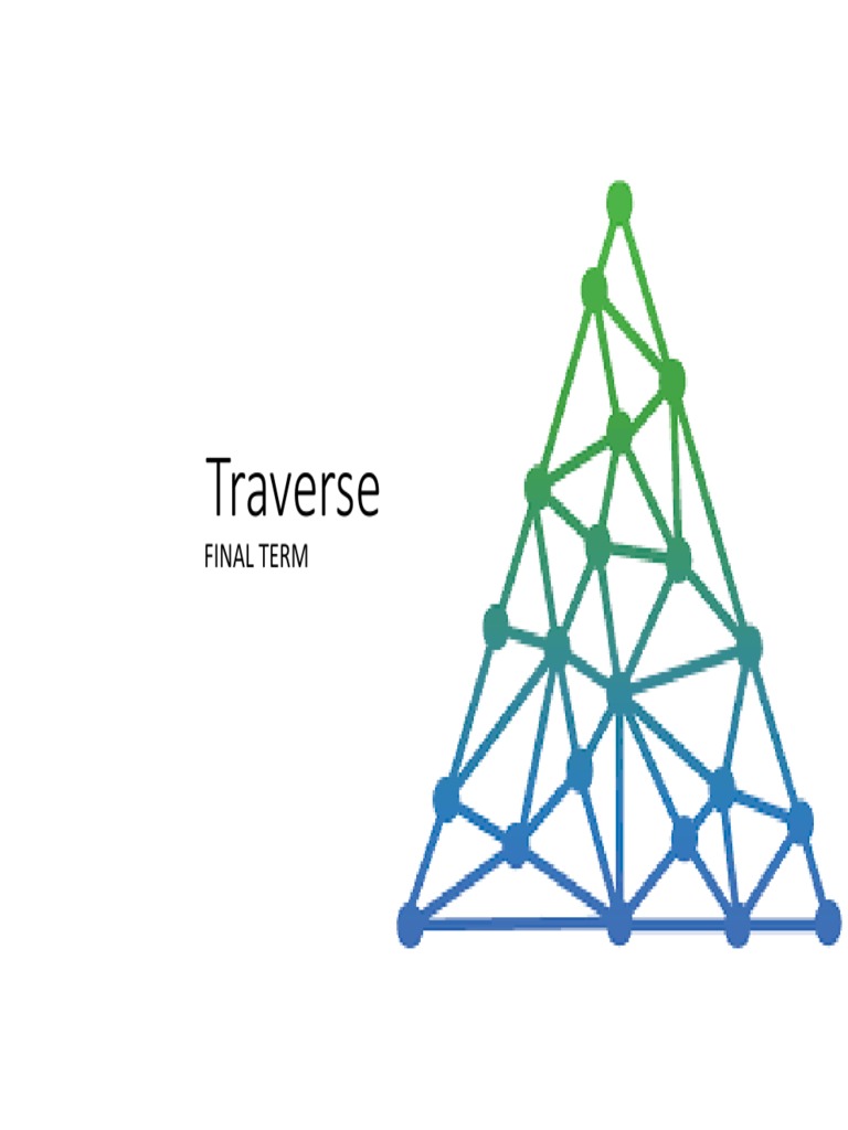Traverse | PDF | Azimuth | Compass