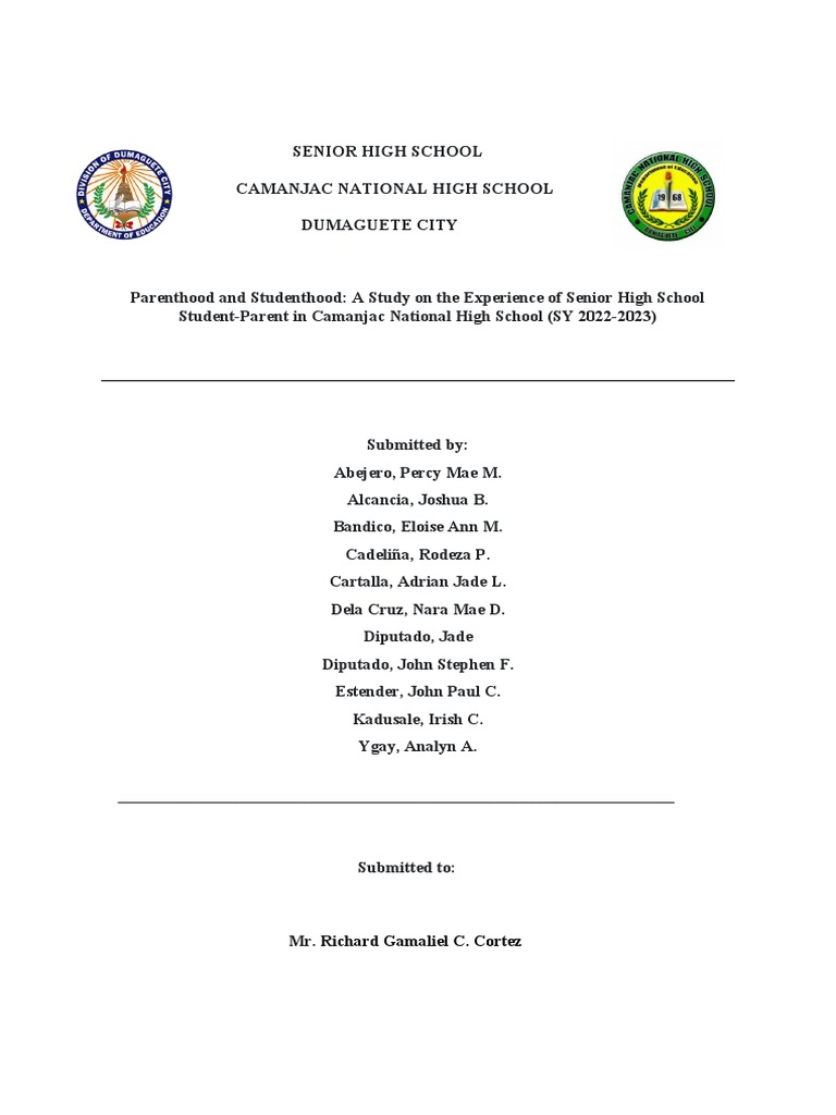 Navigating Dual Roles: A Qualitative Study on the Experiences of ...