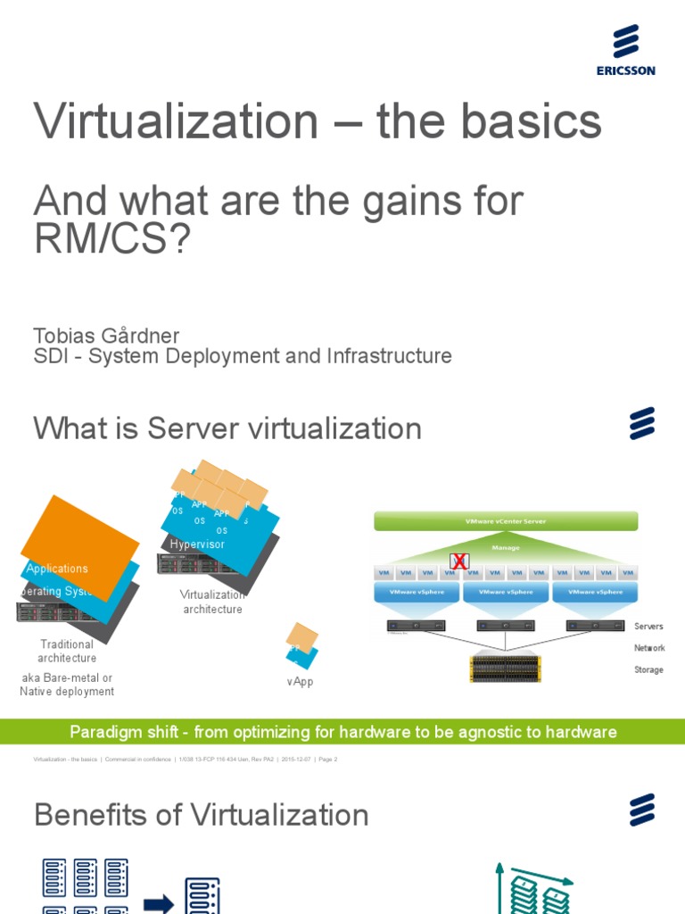 Virtualization - The Basics | PDF | Virtualization | Cloud Computing