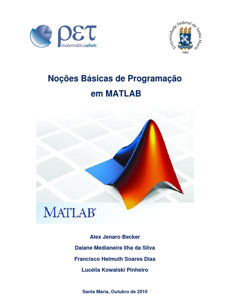 Apostila MATLAB | PDF | Matlab | Matriz (Matemática)