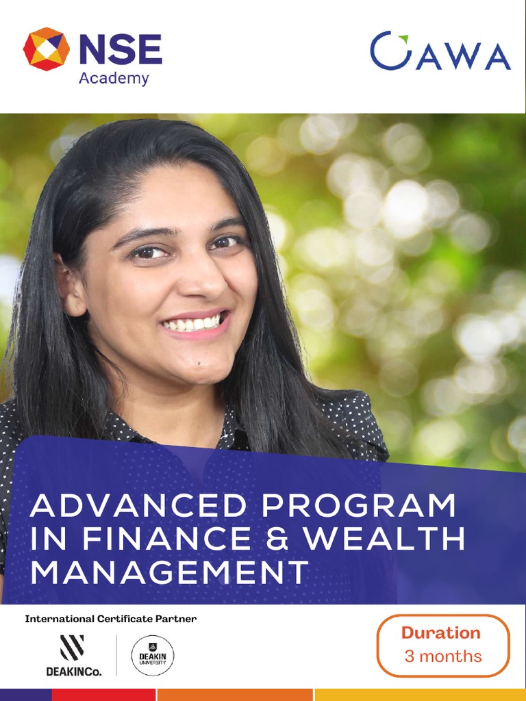 OAWA Brochure Advanced Program Finance and Wealth Management 0 | PDF ...