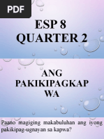 ESP 8 LAS 1 QUARTER 2 - Pakikipagkapwa | PDF