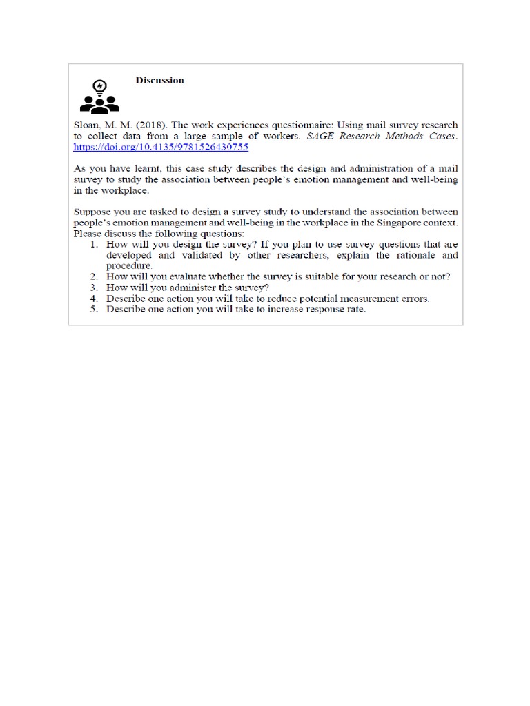 HBC201 - Session 6 - Discussion | PDF