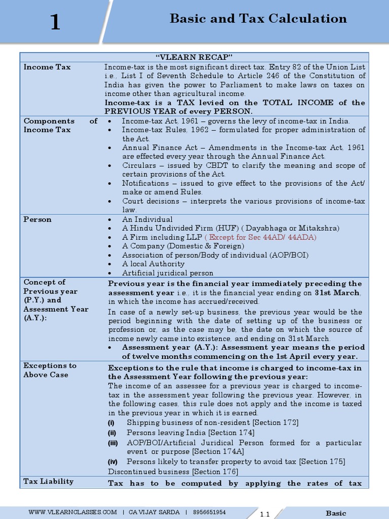 Inter Questionnare | PDF | Income Tax | Taxes