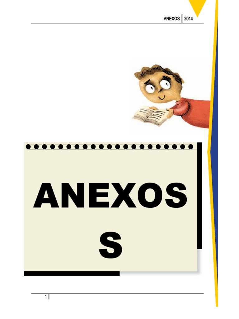Anexos 2014 | PDF
