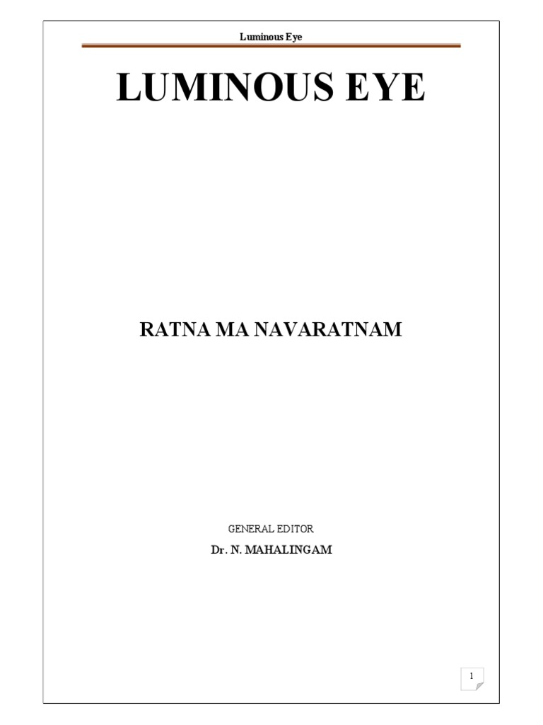 Luminous Eye | PDF | Ātman (Hinduism) | Electron
