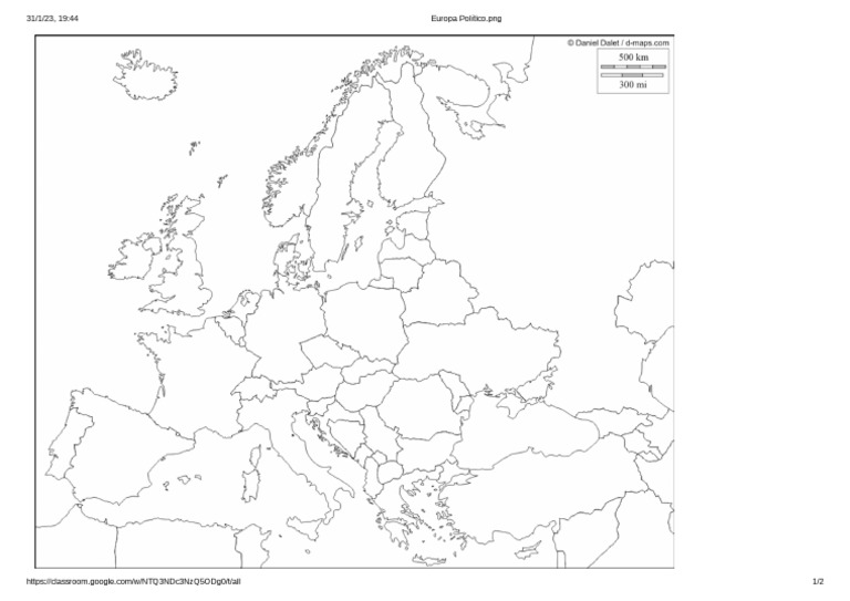Mapa Europa | PDF