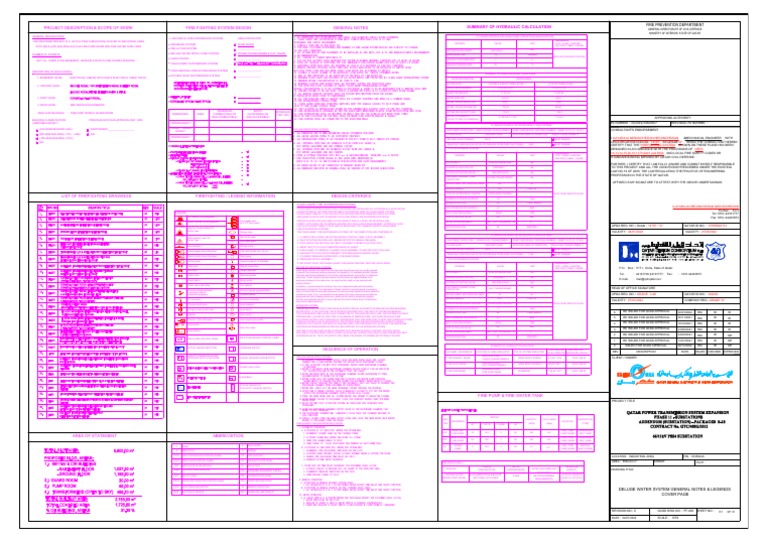 20) 01.+FF-000 Deluge+water+system+general+notes | PDF | Fire Sprinkler ...