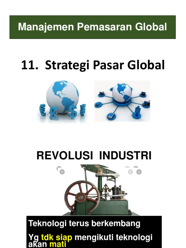 Manajemen Pemasaran Global | PDF