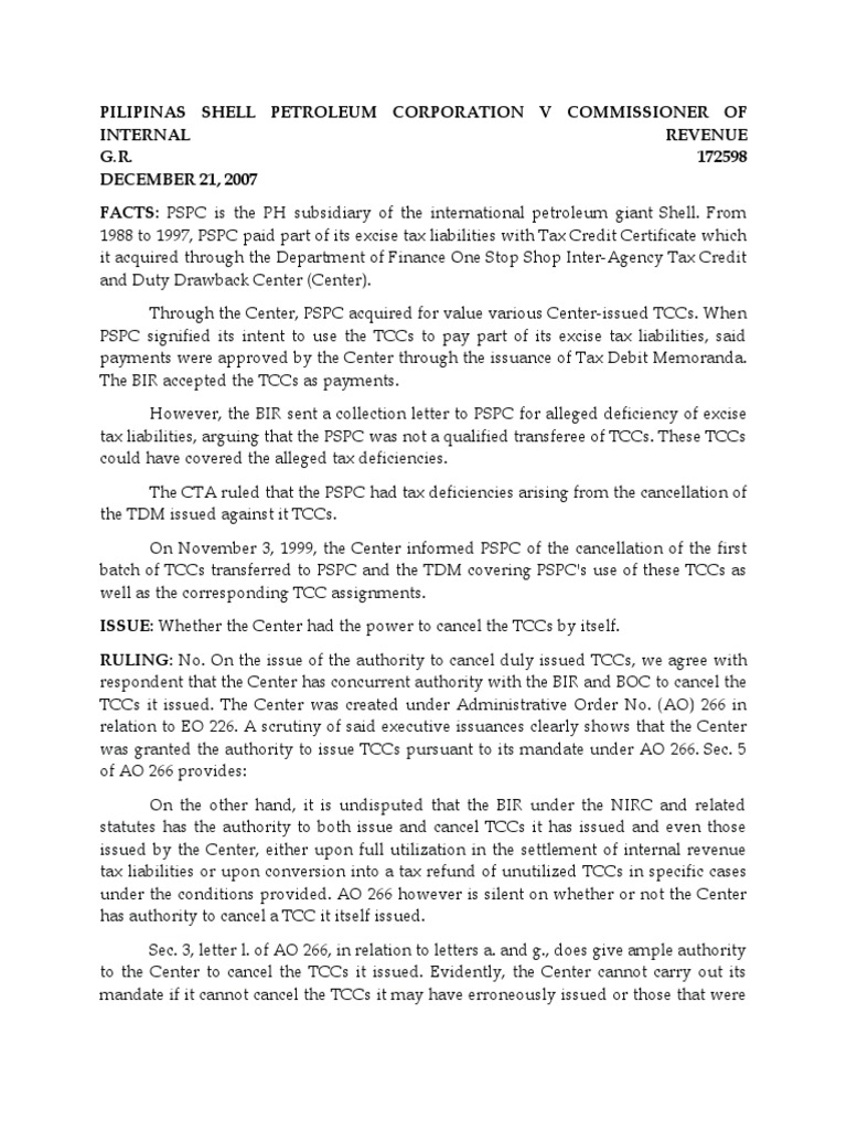 PSPC V CIR | PDF | Fraud | Taxes