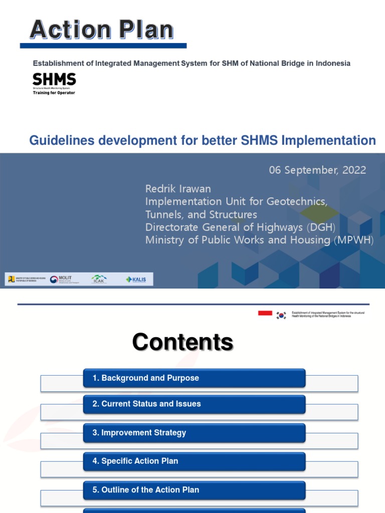 Redrik - BGTS0922 - SHMS Operator Training - Action Plan Template - KALIS | PDF | Building ...