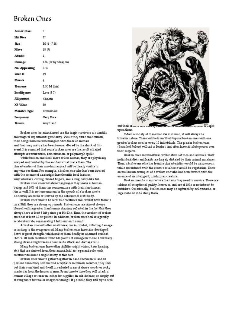Broken Ones | PDF | Law | Science & Mathematics