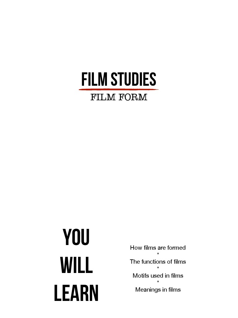 Understanding Film Form and Function | PDF | Experience | Mind