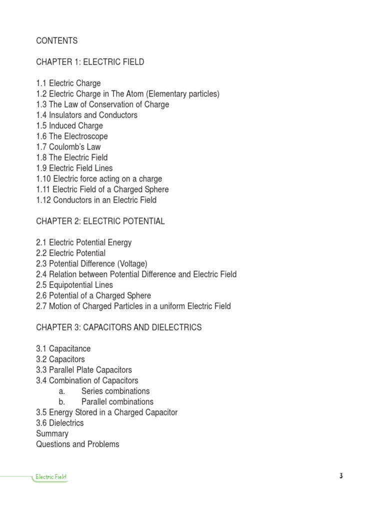 Electric Field | PDF
