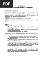 FS2 Episode 16 de Castro Angelica B. | PDF | Educational Assessment ...