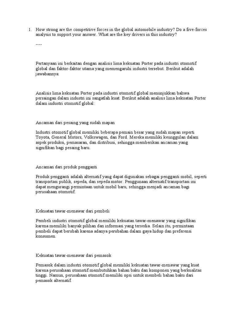 Note Day4 | PDF | Bisnis