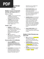 Multiple Self Vs Unified Self | PDF
