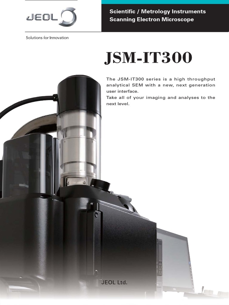 Scientific / Metrology Instruments Scanning Electron Microscope | PDF