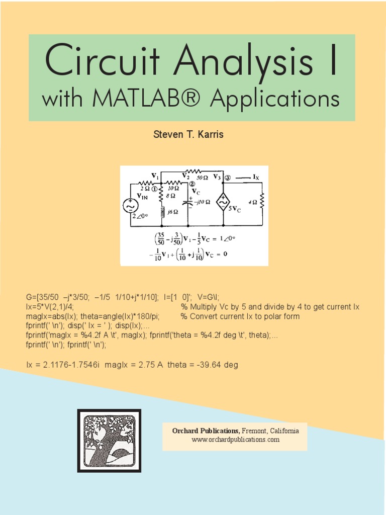 Circuit Analysis I With MATLAB | PDF