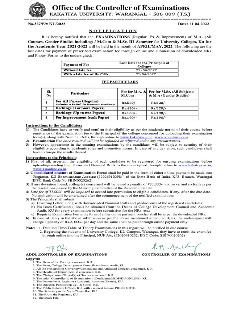 FN-PG III - Sem, - Compressed | PDF | Fee