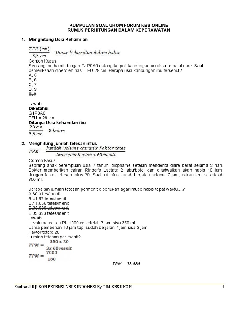 Kumpulan Soal KBB 18 Full (Ready Print) | PDF | Metode & Bahan Ajar | Sains & Matematika