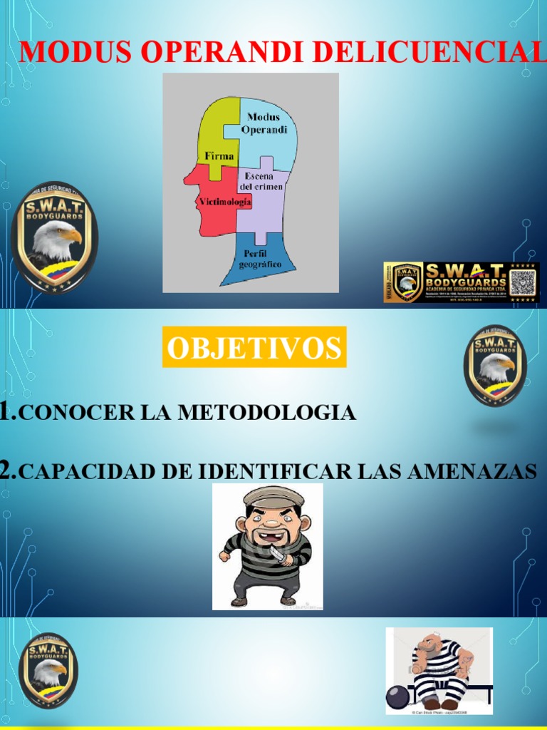 Modus Operandi Delicuencial v.32 | PDF