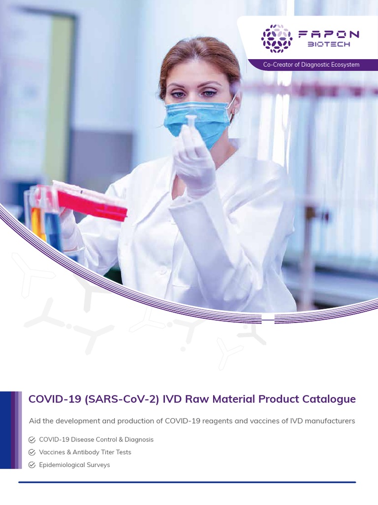 Fapon COVID-19 IVD Raw Material Product Catalogue-2020322 | PDF ...