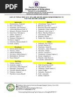 Sample School Presscon Certificate | PDF | News Media | Philippines