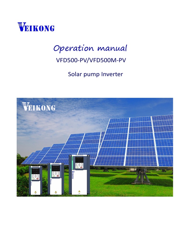 Veikong | PDF | Power Inverter | Alternating Current