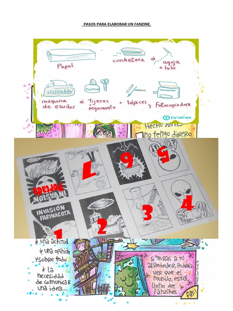 Cómo crear tu propio fanzine paso a paso | PDF