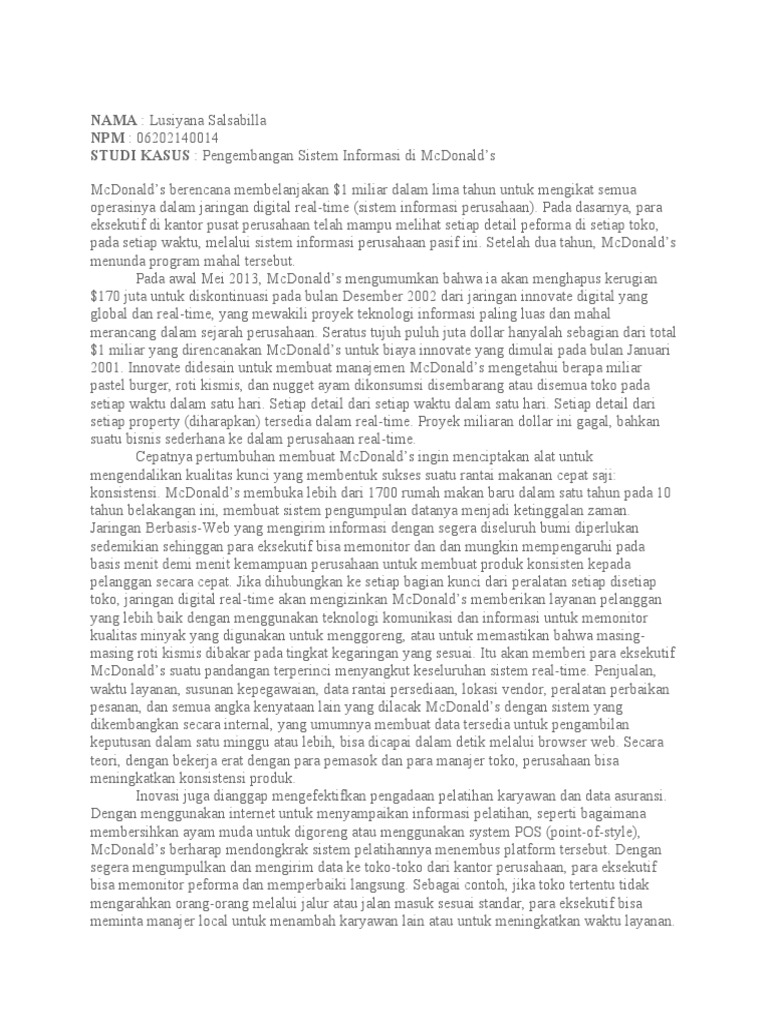 Tugas APSI | PDF | Komputer