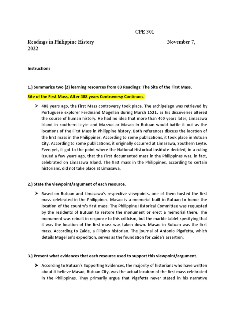 03 Activity 3 - ARG | PDF | Philippines