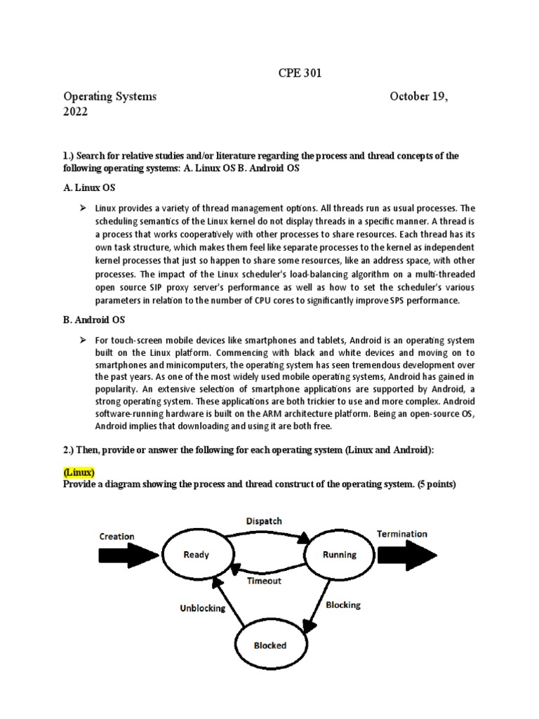 03 Activity 3 - ARG | PDF | Thread (Computing) | Process (Computing)