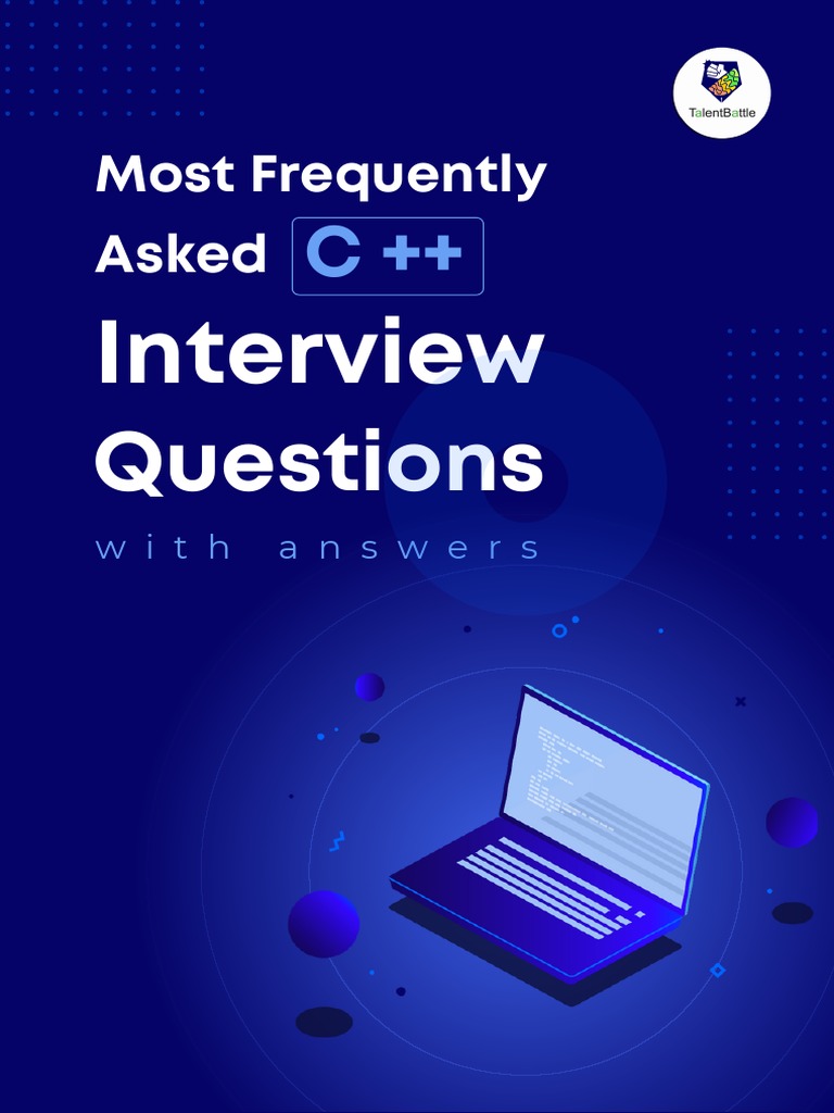C++ Interview Questions and Answers | PDF | Class (Computer Programming) | Pointer (Computer ...