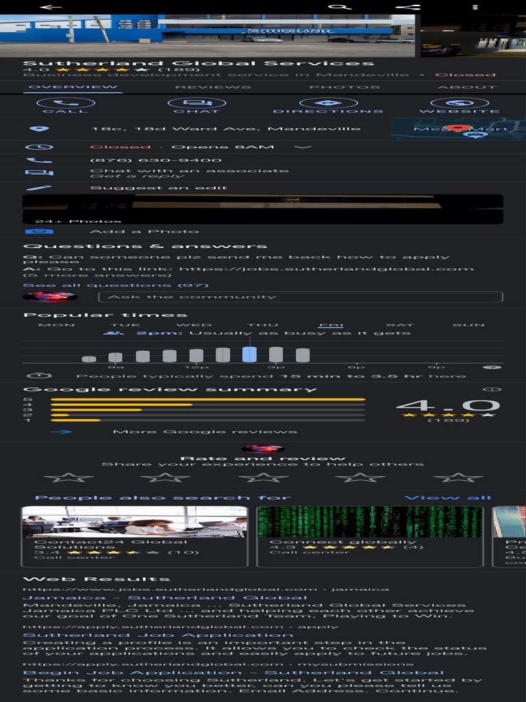 Sutherland Call Center - Google Search | PDF