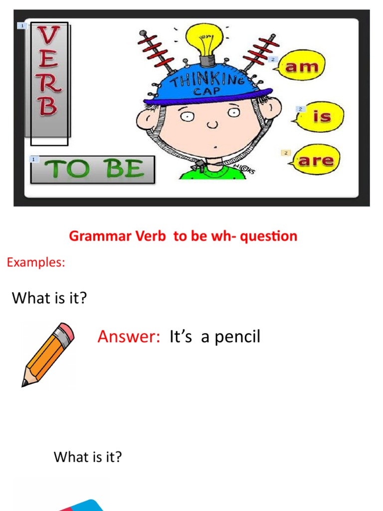 Grammar Verb To Be Wh-Question | PDF