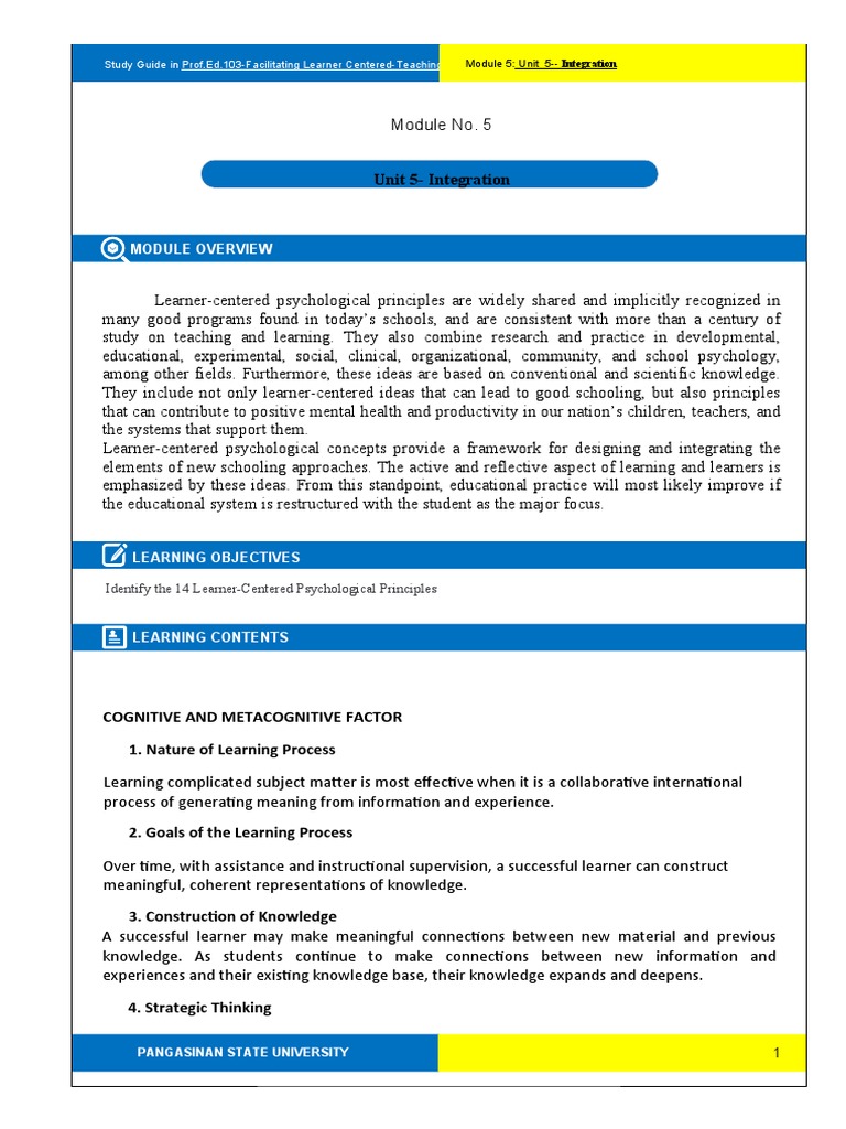 Module 5 Faci | PDF | Learning | Motivational Module 5 Faci | PDF | Learning | Motivational